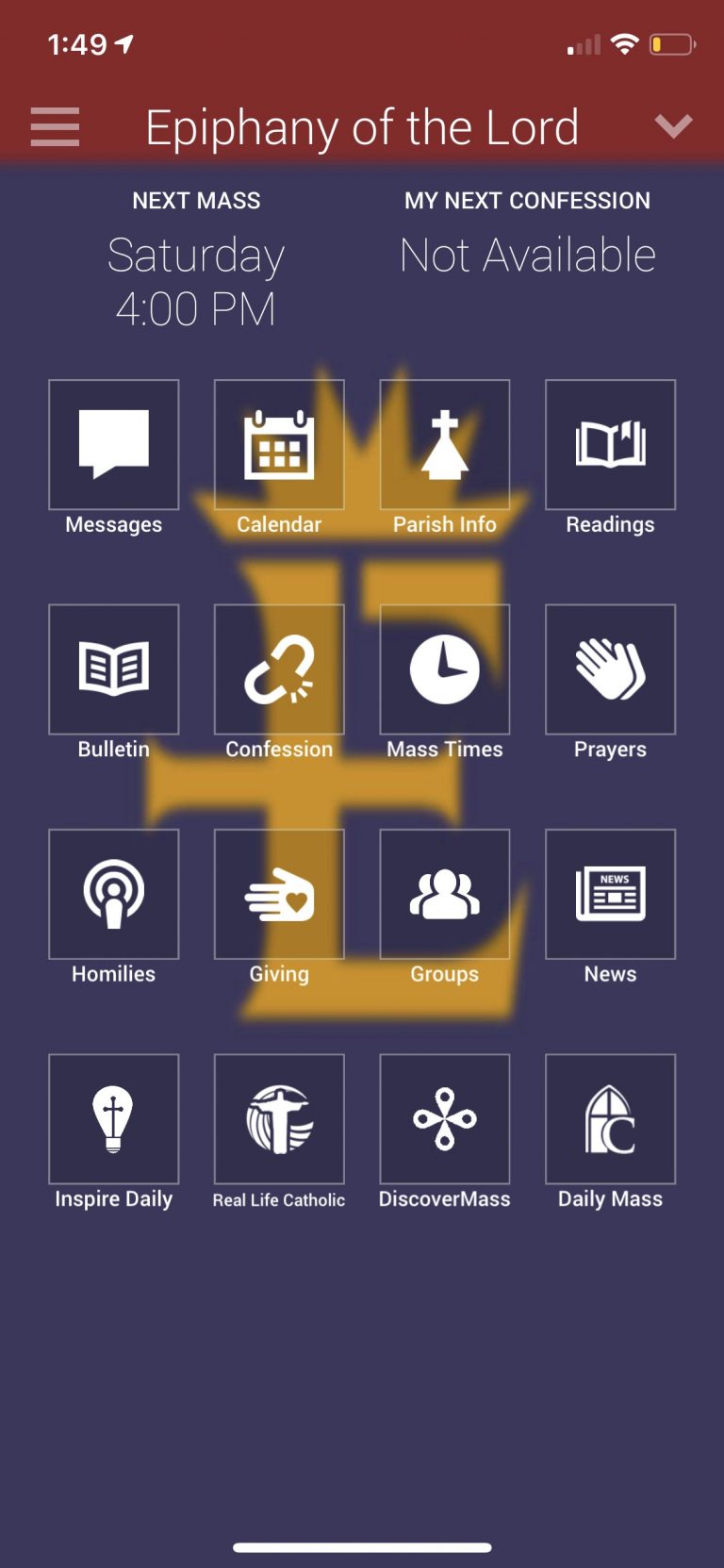 myParish App – Epiphany of the Lord Catholic Parish
